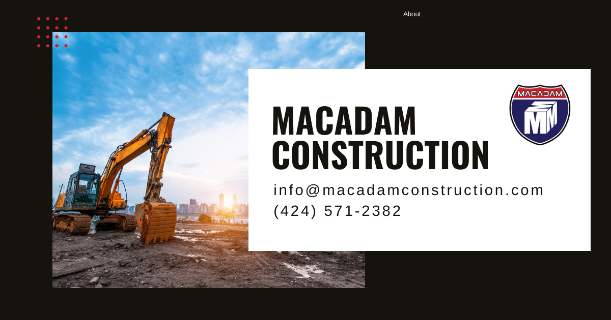 CONTACT - Macadam Construction